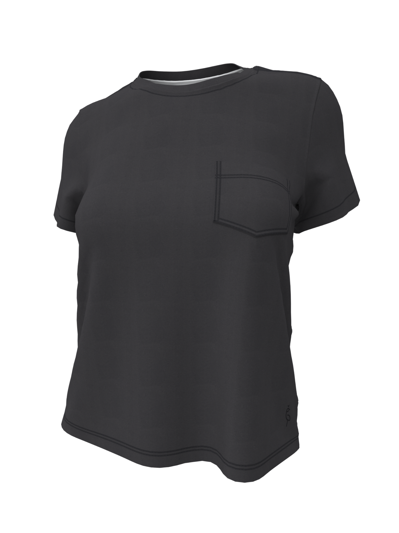 Tulip Pocket Tee | Women's Cotton Golf Shirts | A. PUTNAM