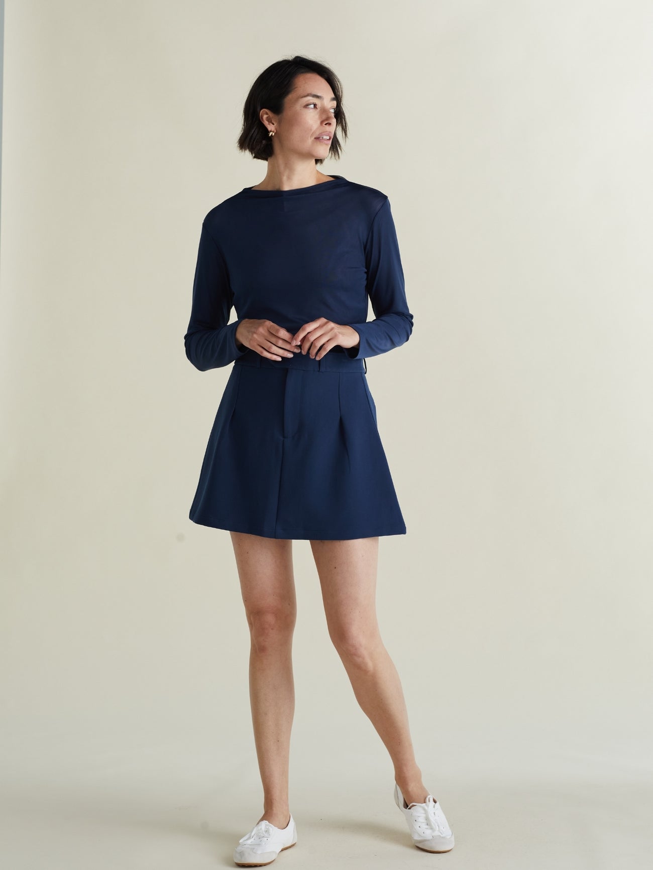Luxe Opaque Long Sleeve Top