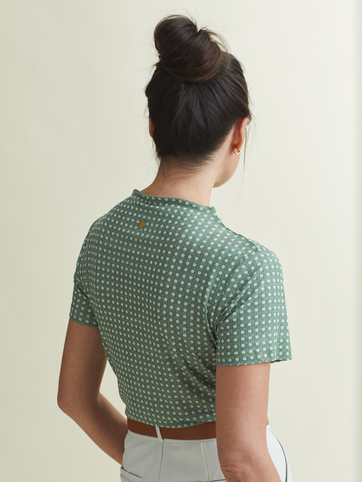 Luxe Opaque Short Sleeve Top