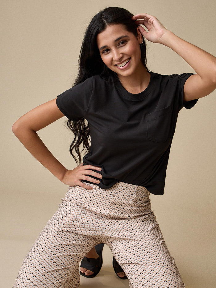 Tulip Pocket Tee | Women's Cotton Golf Shirts | A. PUTNAM