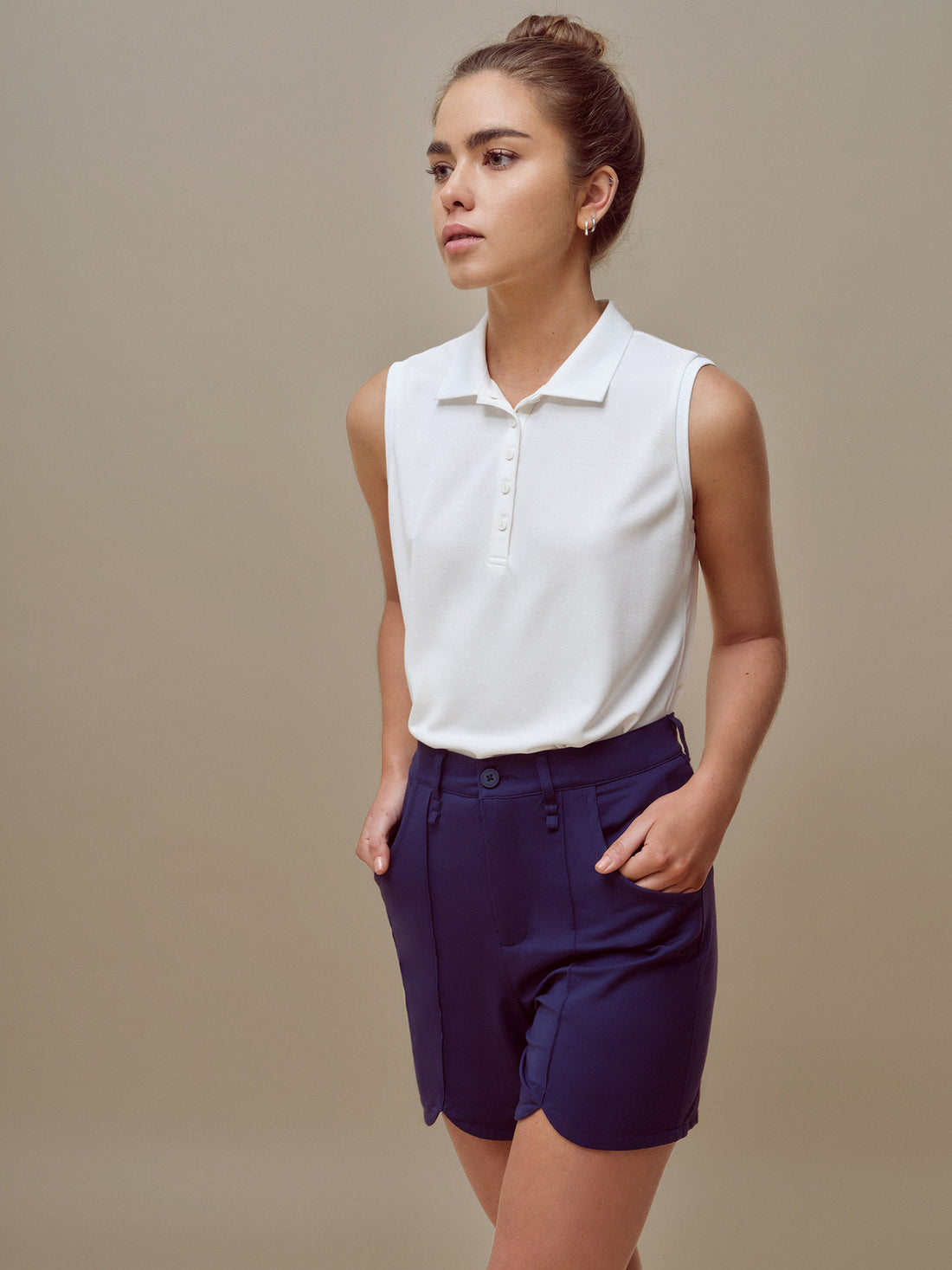 Classic Cropped Polo | Fashionable Golf Apparel | A. PUTNAM
